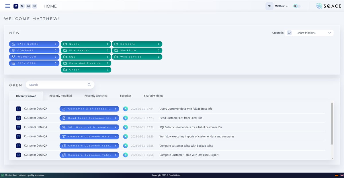 SQACE – The low-code data platform for business and IT built with Vaadin | Vaadin