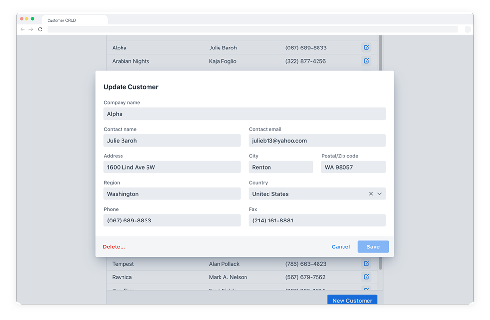 Demos | Vaadin Demos | Vaadin
