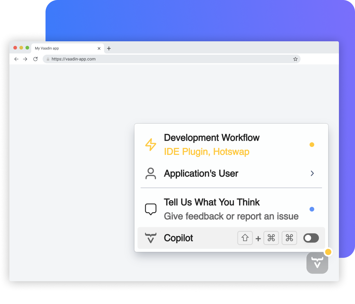 Vaadin Copilot | AI-powered UI Development assistant for Java Developers