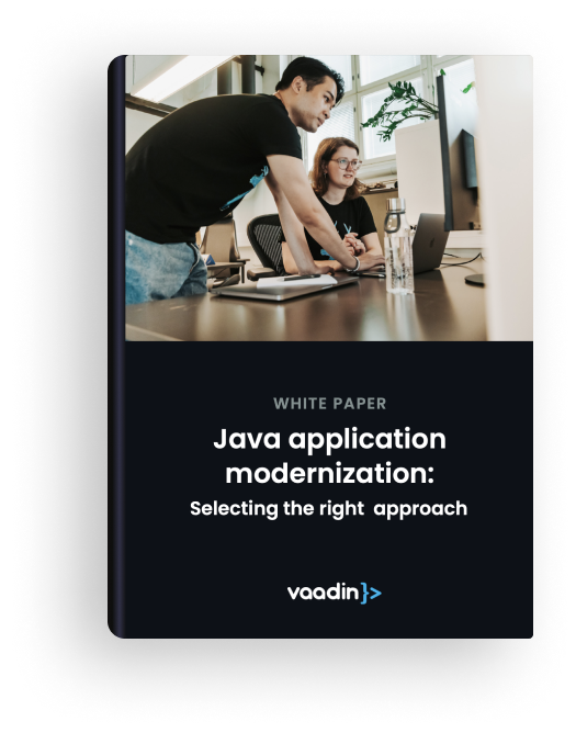 Modernize Your Java App | Free Migration Assessment | Vaadin